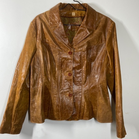 Wilsons Leather | Jackets & Coats | Wilsons Leather Womans Sz Xl Blazer ...